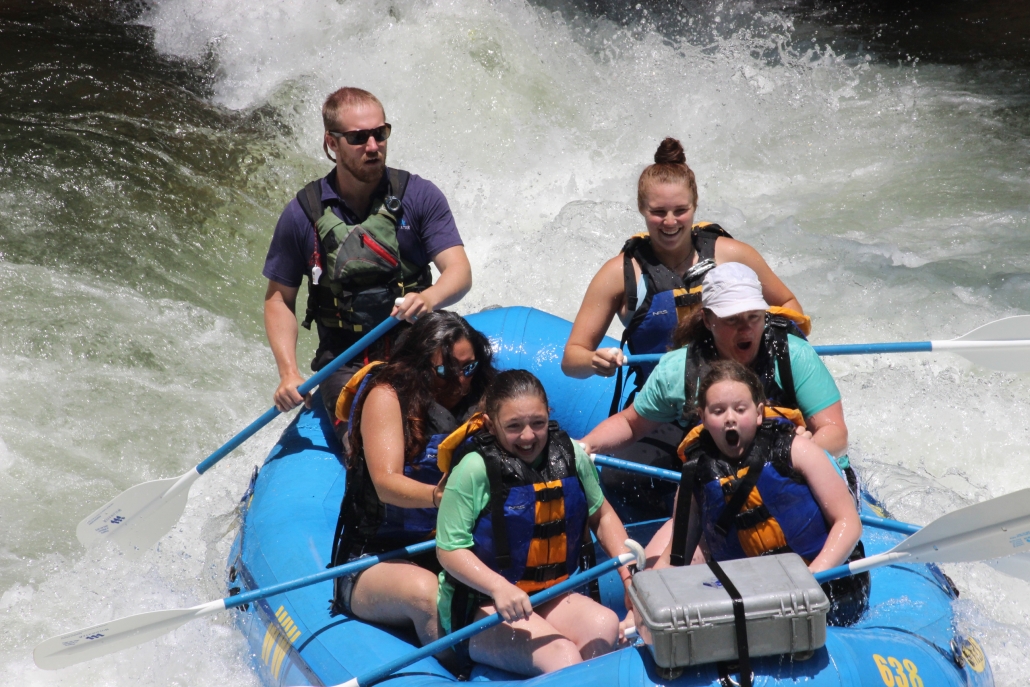 Family Friendly Whitewater Rafting on the Nantahala River with ...