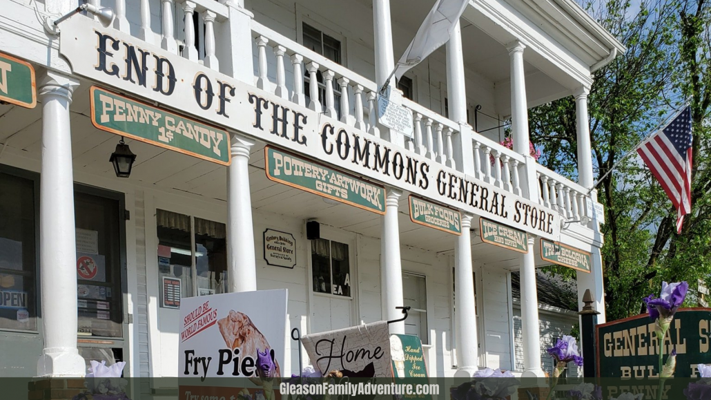 End of the Commons General Store in Metsopotamia Ohio - Gleason Family ...